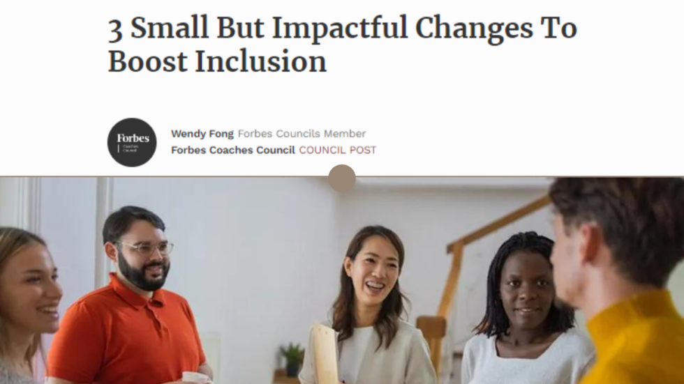 Boost Inclusion with 3 Small Impactful Changes - Chief Gigs